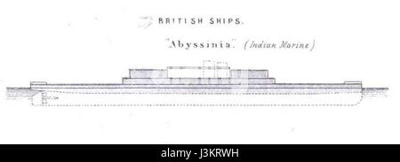 HMS Abyssinia (1870 Stock Photo - Alamy