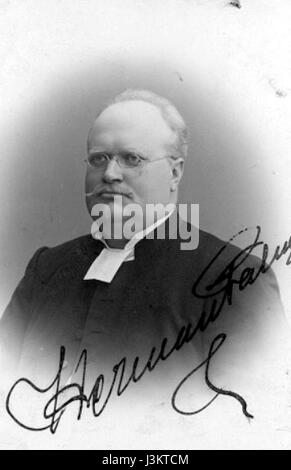 Portrait of Herman Palm, Sweden (1863-1942), captured in 1902 ...