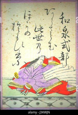 Hyakuninisshu is a famous anthology of Japanese waka poetry, compiled ...