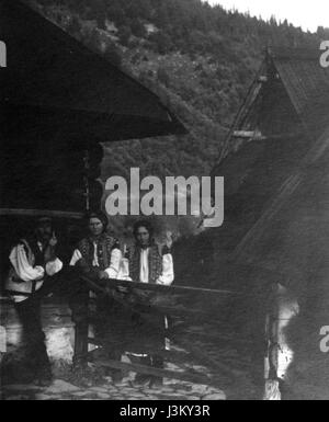 The Hutsuls are an ethnic group from the Carpathian Mountains, living ...