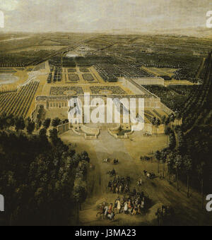 The Grand Trianon, located in the Palace of Versailles, was completed ...