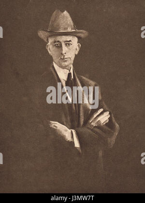 A portrait of Edward Mandell House, an influential Texan politician ...