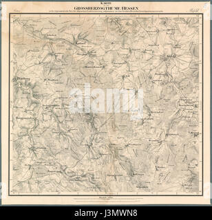 The 'Grossherzogtum Hessen 1832-1850 Karte 26' is a historical map ...