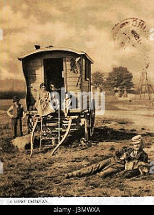 A Gipsy Caravan Stock Photo - Alamy
