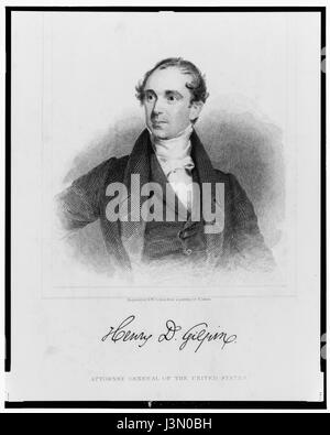 Henry D. Gilpin, Attorney General of the United States (NYPL Hades ...