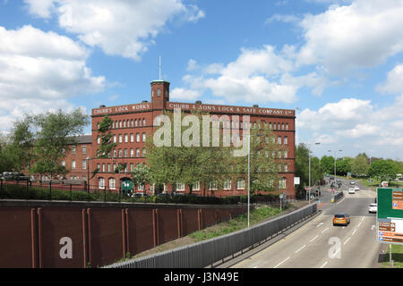 The former Chubb Lock Works building in Wolverhampton England Uk Stock ...