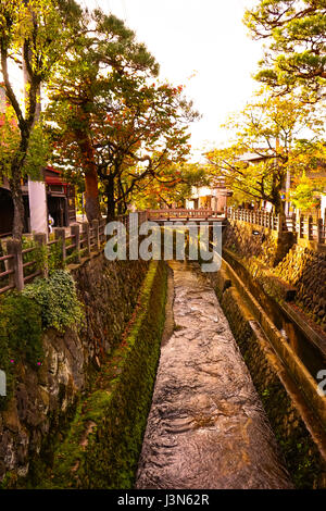 Canal in Takayama, Japan Stock Photo - Alamy