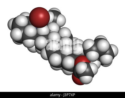 Vecuronium bromide muscle relaxant drug (paralyzing agent). Used in ...