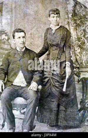 Juan Casas y Tula Juera Stock Photo - Alamy