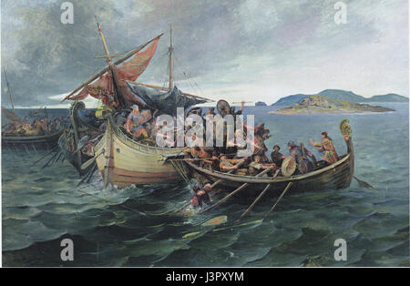 Jomsvikings @ Battle of Svolder Stock Photo - Alamy
