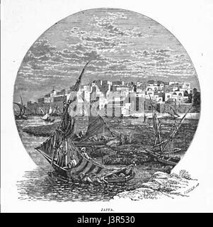 This photograph captures the coastal city of Jaffa (modern-day Joppa ...