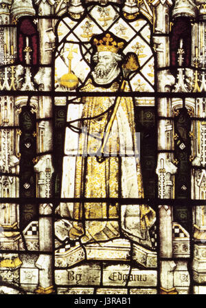 This portrait of King Edgar from All Souls College Chapel is an ...