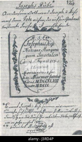 'Nacrt za epitaf' by Jozef Kis is a historical sketch for an epitaph ...