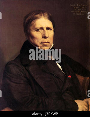 This self-portrait of Jean-Auguste-Dominique Ingres from 1822 showcases ...