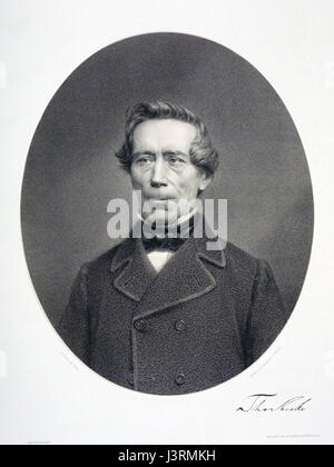 Thorbecke, an influential 19th-century Dutch politician, is depicted in ...
