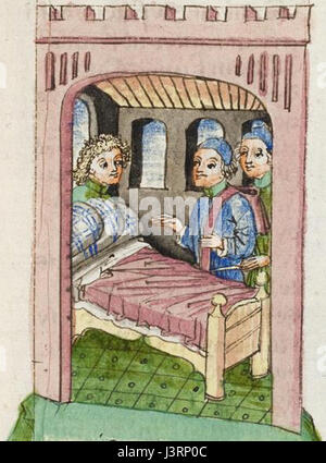 'Gesta Romanorum Donaueschingen 9r' is a medieval manuscript housed at ...