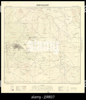 This map of Jerusalem, compiled, drawn, and printed by the Survey of ...