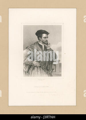 Image of Jacques Cartier, the French explorer credited with discovering ...