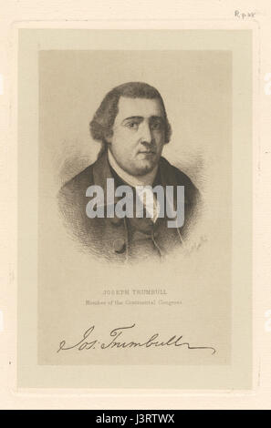 Joseph Trumbull, member of the Continental Congress Stock Photo - Alamy