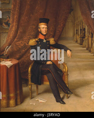 Portrait of Willem II, King of the Netherlands. Portrait of Willem II ...