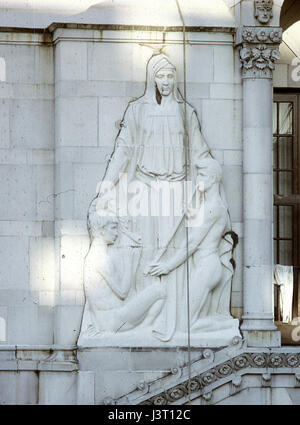 The 'Johnson Burt Fine Arts Facade' represents architectural design ...