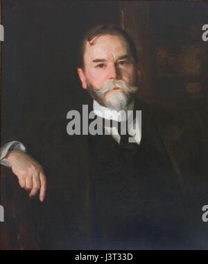 This portrait, painted by John Singer Sargent, depicts Mrs. Thomas ...