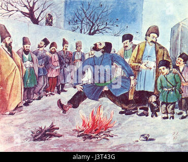 Solstice Celebrations Bonfire Stock Photo - Alamy