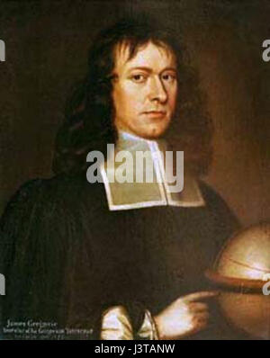 James Gregory, Scottish Mathematician and Astronomer Stock Photo - Alamy