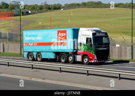 Argos Delivery Vehicle Stock Photo - Alamy