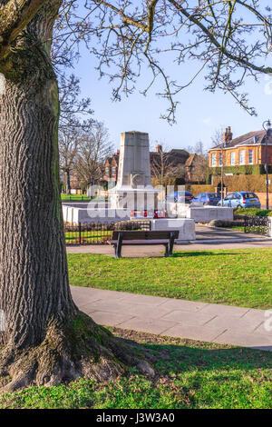 Cranleigh village war memorial, Surrey, England, UK Stock Photo - Alamy