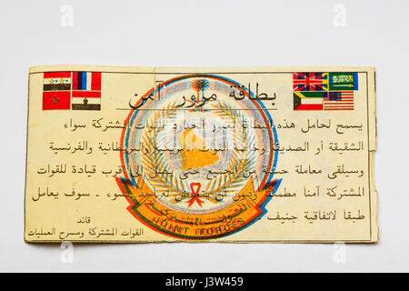 Air dropped Psyops Leaflet encouraging Iraqi forces to surrender to ...