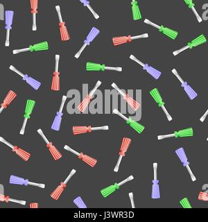 Colored Screwdriver Seamless Pattern Stock Vector Image & Art - Alamy