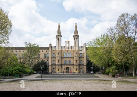 house of artist, Bethanien Berlin, Kreuzberg Stock Photo - Alamy