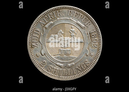South Africa African Transvaal coin 1 one penny 1890, trial issue, oval ...