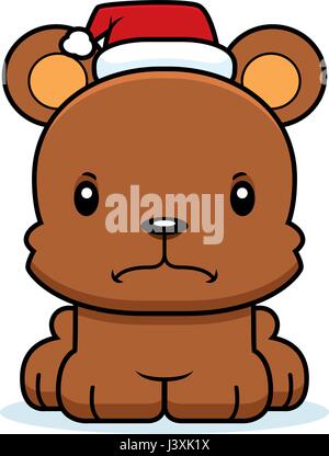 A cartoon Xmas elf bear looking angry Stock Vector Image & Art - Alamy
