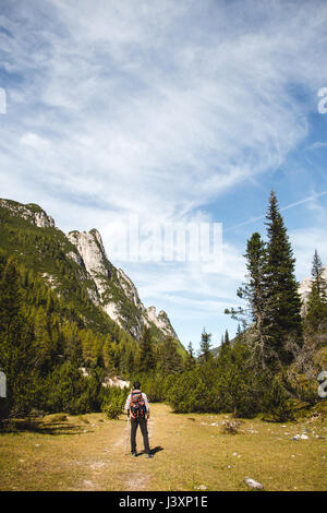 nice weather in the dolomites Stock Photo - Alamy