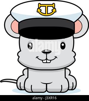 A cartoon boat captain mouse smiling Stock Vector Image & Art - Alamy