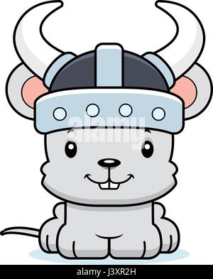 A cartoon Viking mouse smiling Stock Vector Image & Art - Alamy