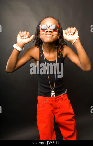 Lil Chuckee of Lil Wayne's Young Money Entertainment exclusive studio ...