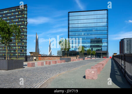 The 101 Embankment office and the CitySuites apartment buildings, from ...