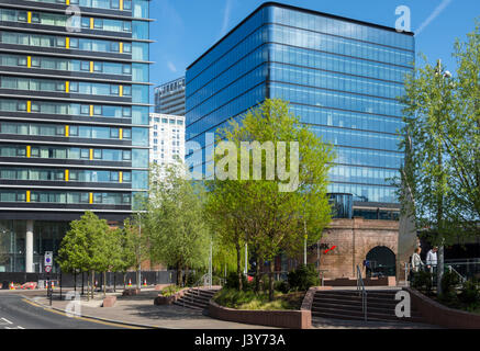 The 101 Embankment office and the CitySuites apartment buildings, from ...