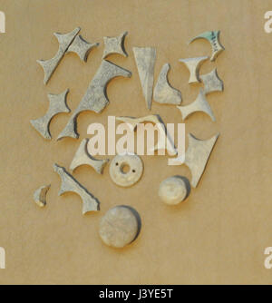 Scandinavia. Middle Ages. Buttons were cut with a stamp or turned ...