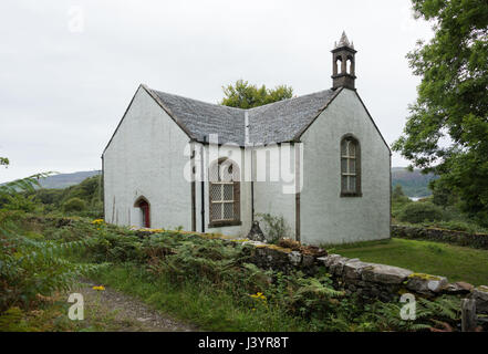 The church at Ardalum on the Isle of Ulva, Scotland Stock Photo - Alamy