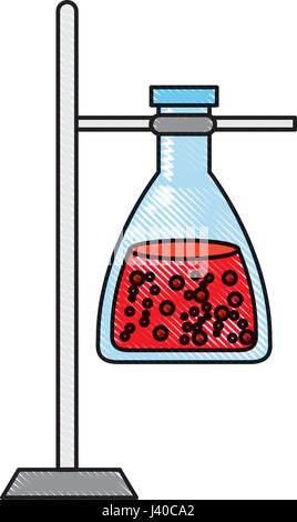 base Test tube with liquid Stock Vector Image & Art - Alamy