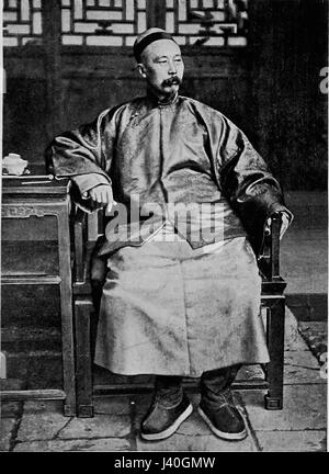 Portrait of Li-Hung-Chang, Chinese statesman (1901 Stock Photo - Alamy