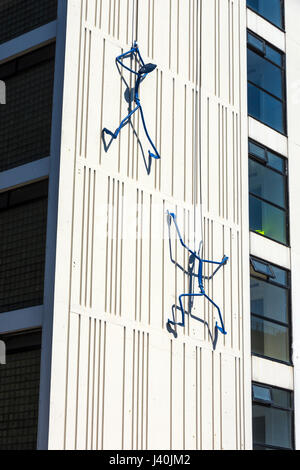 Manchester Chorlton Street art climbing Manchester Arthur House ...