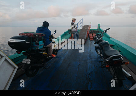 Polillo Island, Philippines - May 1, 2017: Philippine Coast Guard ship ...