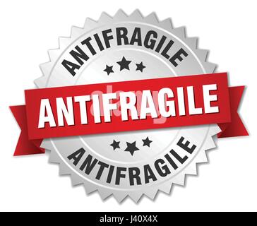 antifragile label. antifragile isolated seal. Retro sticker sign Stock ...