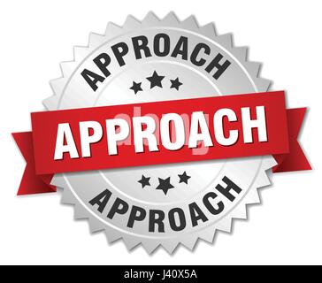 approach label. approach isolated seal. Retro sticker sign Stock Vector ...