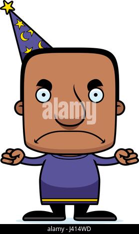 A cartoon wizard looking angry Stock Vector Image & Art - Alamy